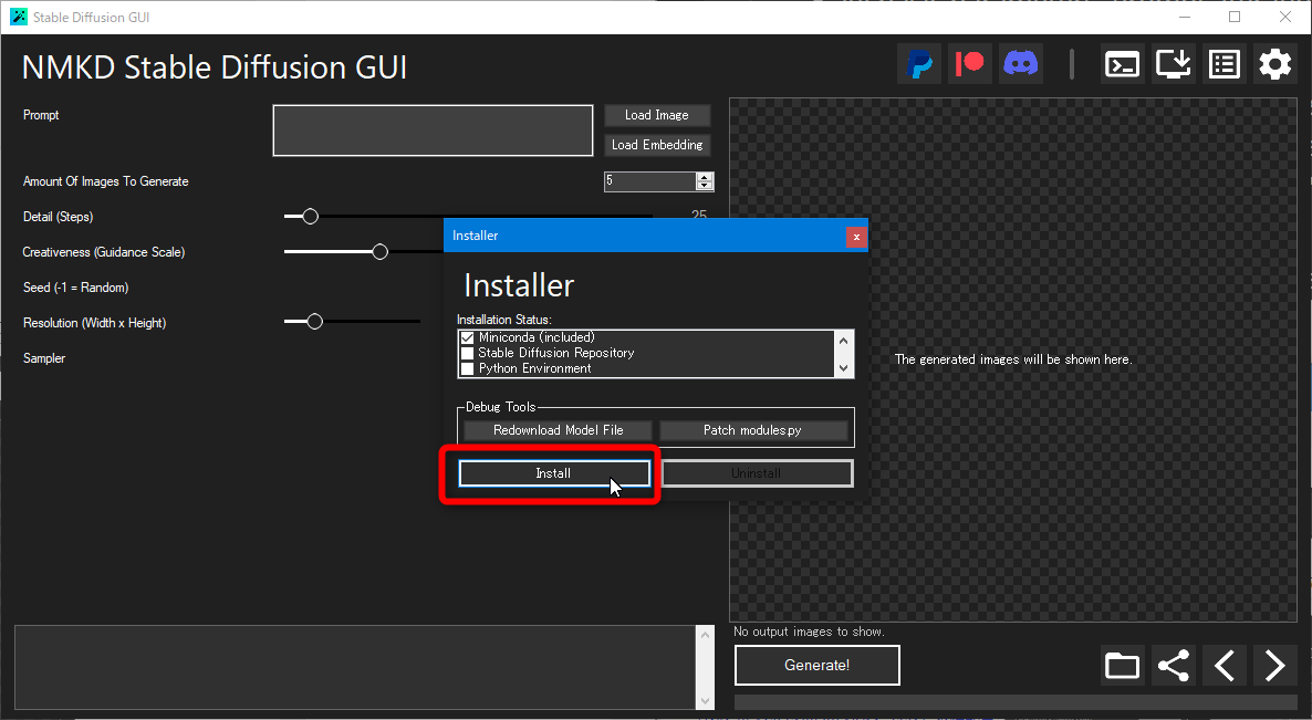 画像生成AIのStable Diffusionをコマンド不要で簡単に使えるソフト NMKD Stable Diffusion GUI | 情報 ... 画像生成AIのStable Diffusionをコマンド不要で簡単に使えるソフト NMKD Stable Diffusion GUI | 情報 ...
